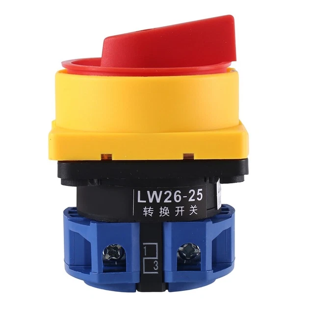 INTERRUPTEUR SECTIONNEUR 25A Commutateur Inverseur 2 Positions ...