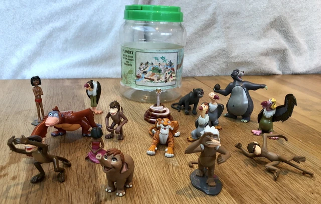 COMPLETE SET OF Collectors Retro Old Jungle Book 16 Figures With ...