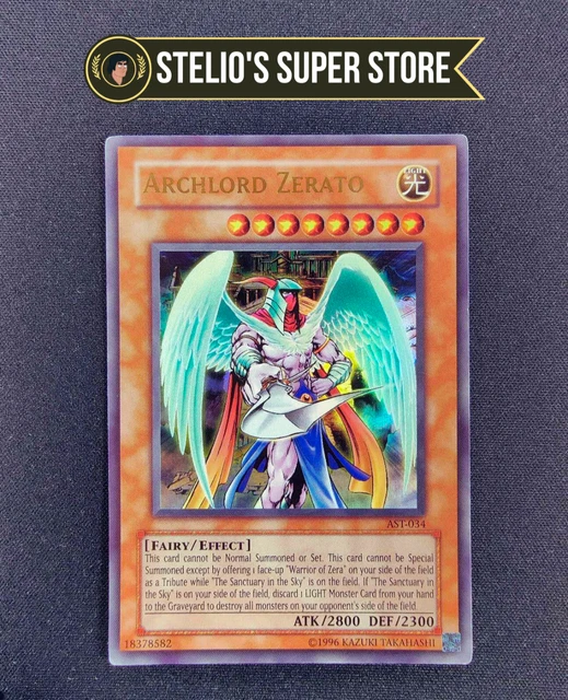YU-GI-OH ARCHLORD ZERATO AST-034 Unlimited Ultra Rare (NA) £6.95 ...