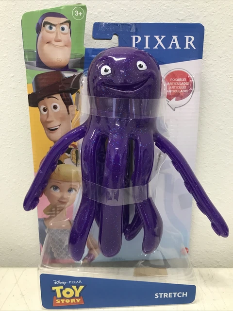 DISNEY PIXAR TOY Story Stretch The Octopus Poseable Action Figure ...