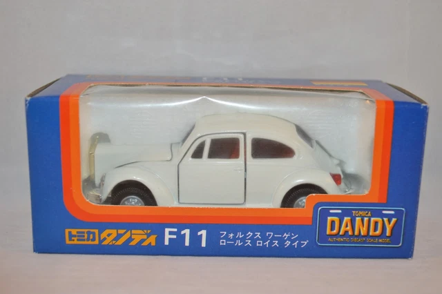 TOMICA 1:43 F11 Volkswagen Beetle Rolls grill Mint in Box. EUR 45,95 - PicClick FR