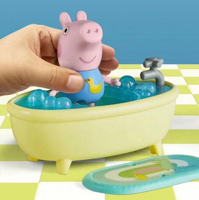 PEPPA PIG DOLLS House Bathroom Furniture Figure Pre-School Playset Toy ...