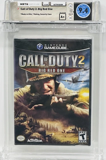 CALL OF DUTY 2 Big Red One (Nintendo Gamecube 2005) WATA 9,4 A+ scellé ...