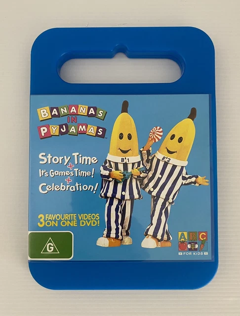 BANANAS IN PYJAMAS - Story Time / It's Games Time / Celebration (DVD ...