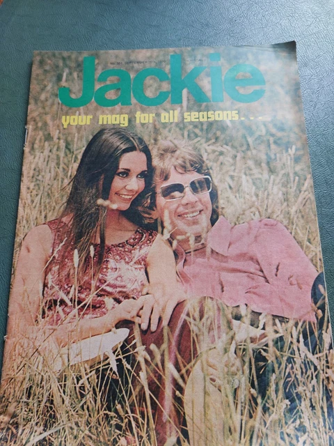 VINTAGE JACKIE MAGAZINE 26 SEPTEMBER 1970 Jack Wild Hotlegs Kinks R ...