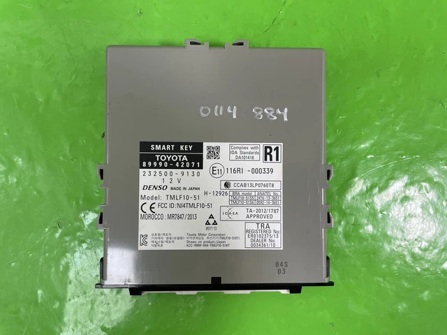 TOYOTA RAV4 SMART Key Control Module Unit Ecu 89990-42071 2012-2015 £49 ...