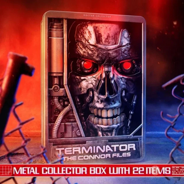 TERMINATOR THE CONNOR Files Collector's Box By Doctor Collector neuf ...
