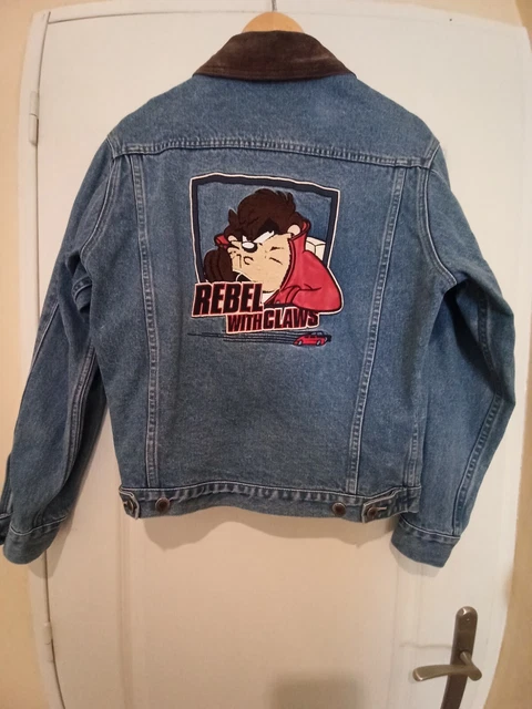 BLOUSON VINTAGE EN Jean Warner Bros Studio Store Looney Tunes Taille Xs ...