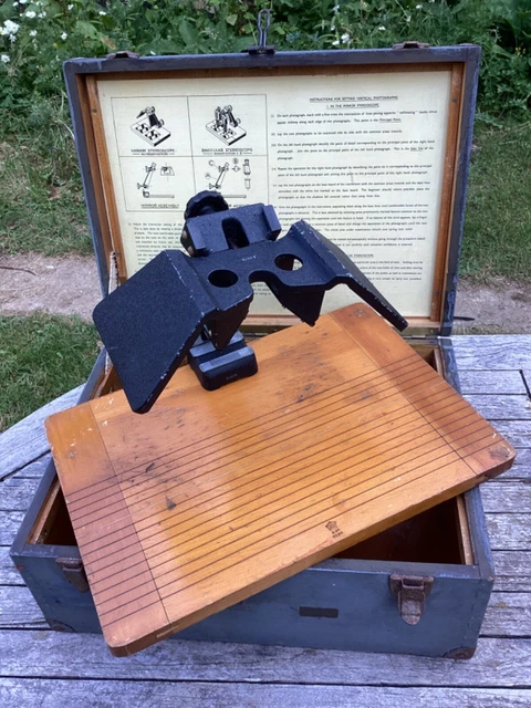 VERY RARE WW2 1939 dated spitfire RAF aerial recognisance viewing unit ...