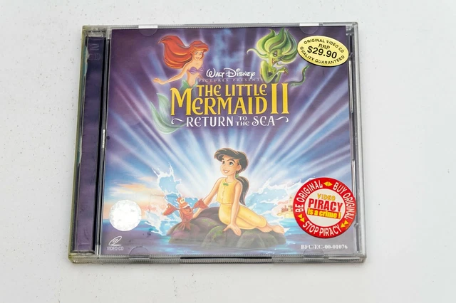 WALT DISNEY THE Little Mermaid Return to the Sea 2 - VCD $14.95 ...