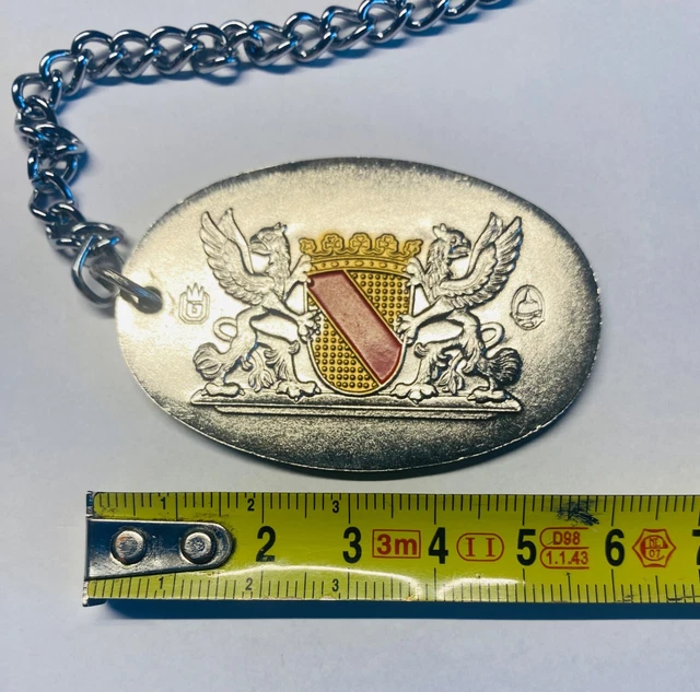 KRIMINALPOLIZEI DIENSTABZEICHEN BADISCHE RAR! / Criminal Police Badge ...
