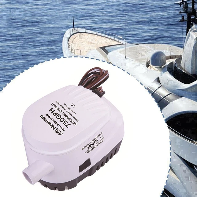 FLOW BOAT ELECTRIC Yacht Submersible Whale Pumps Marine Bilge Pump ...