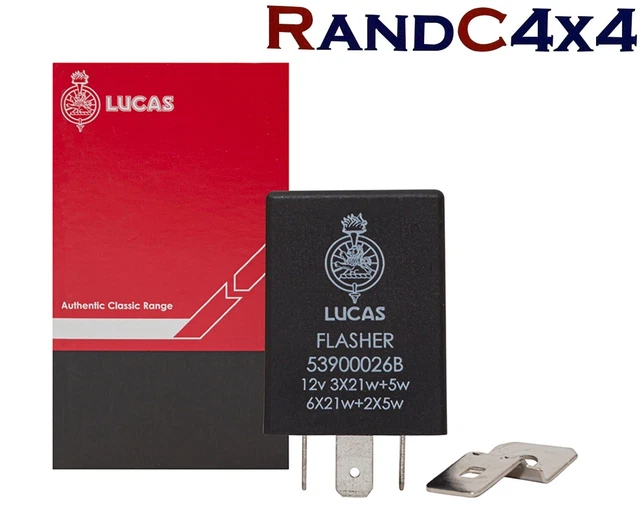 LAND ROVER DEFENDER Indicator Flasher Relay 4 Pin LUCAS - PRC8876 £22. ...