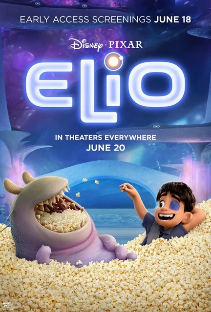 ELIO (YONAS KIBREAB/ZOE Saldaña) film poster 5 - 8" x 12" £11.09 - PicClick UK