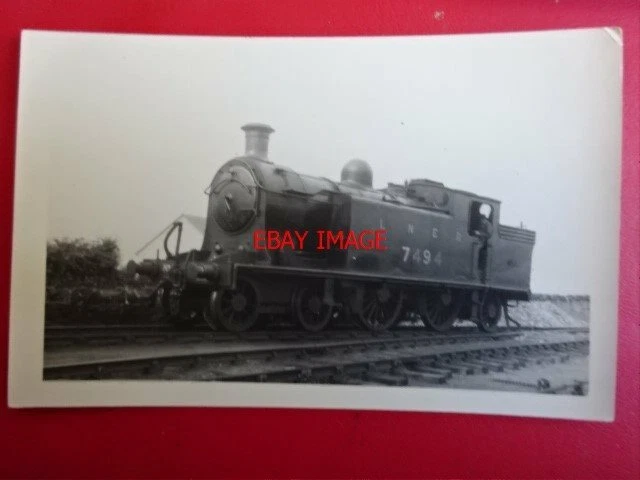 PHOTO DARKROOM - Lner Ex Nbr Class C16 Loco No 7494 Br 67494 £3.00 ...