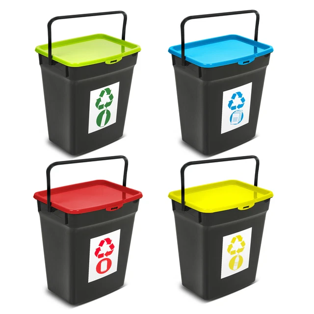 WASTE BIN DUSTBIN waste separation system recycling waste separation ...