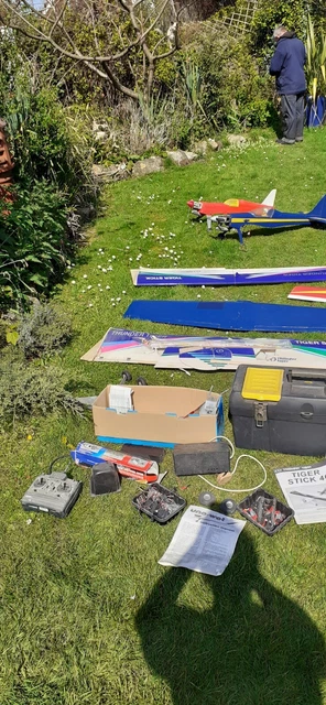 COLLECTION OF REMOTE Control Aroplanes Petrol Engine Models £80.00 ...