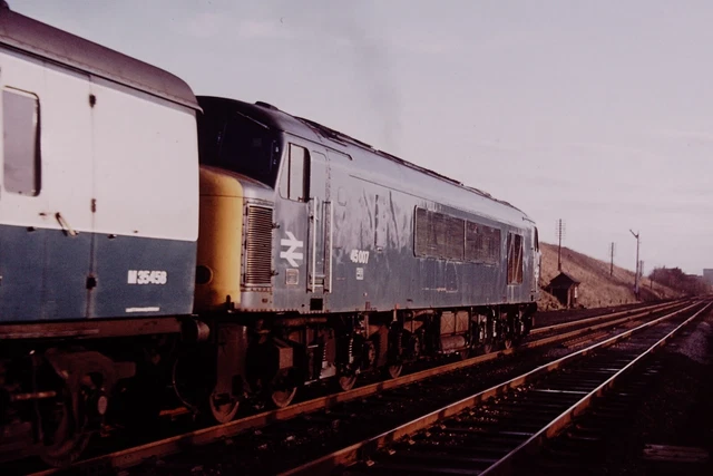 1975 BRITISH RAIL BR Diesel Loco 45007 Railway Slide Ref 2525 £4.99 ...