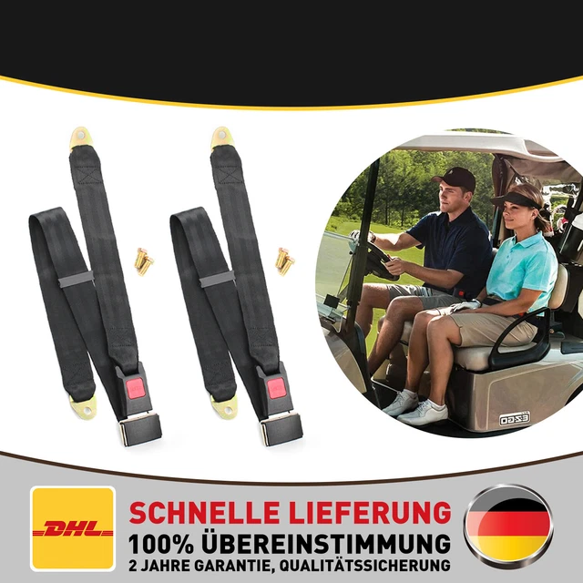 2X-8X 2 PUNKT Sicherheits-gurt Universal Beckengurt Statik Stapler Bus ...