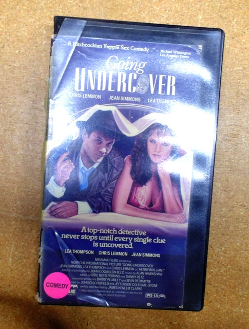 GOING UNDERCOVER (VHS 1985) Chris Lemmon Lea Thompson Sex Comedy £16.64 - PicClick UK