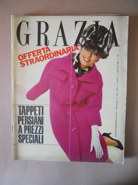 GRAZIA RIVISTA DI moda n 1239 1964 [VL23] EUR 9,15 - PicClick FR