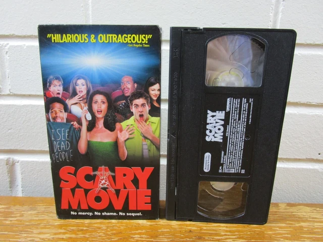 SCARY MOVIE (VHS, 2000) Horror Comedy Wayans Brothers VCR Tape Vintage ...