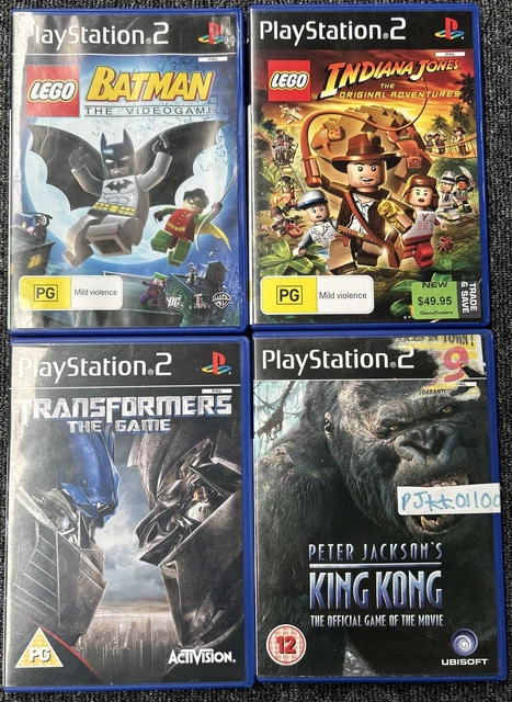 SONY PLAYSTATION 2 Video Game Bulk Lot Of 4 Ps2 Games PAL Lego Batman ...