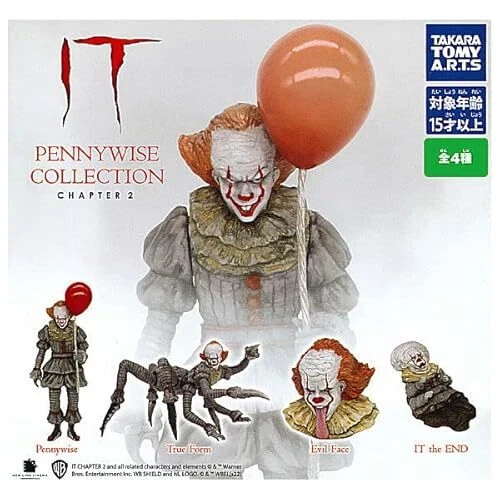 IT PENNYWISE COLLEZIONE Chapter 2 Tutti 4 Tipi Set Full Comp Gacha ...