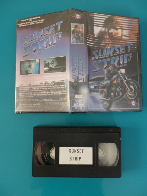VHS RARE SUNSET Strip 1987 collector ! EUR 12,00 - PicClick FR
