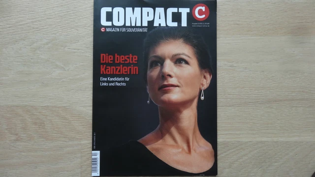 COMPACT MAGAZIN 12/2022 Sahra Wagenknecht D.beste Kanzlerin Partei DIE ...