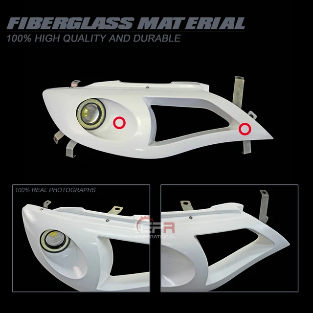 FOR IMPREZA GRB 10th Gen Vented Headlight Replacement W/LED Light FRP ...