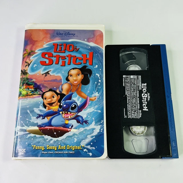 DISNEY'S LILO AND Stitch (VHS, 2002) Walt Disney famille classique EUR ...