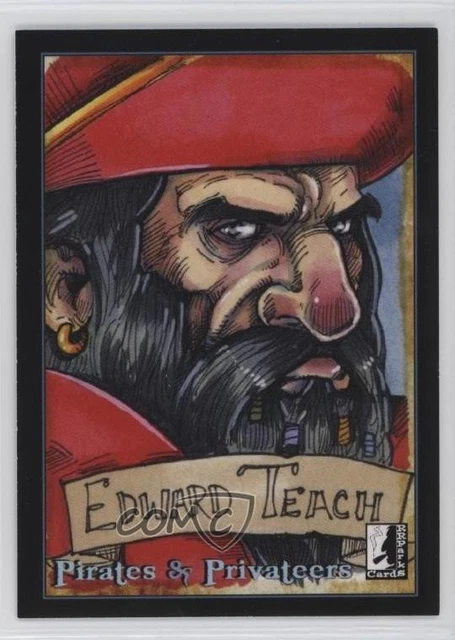 2025 RRPARKS PIRATES and Privateers Promos Edward Blackbeard Teach #1 ...