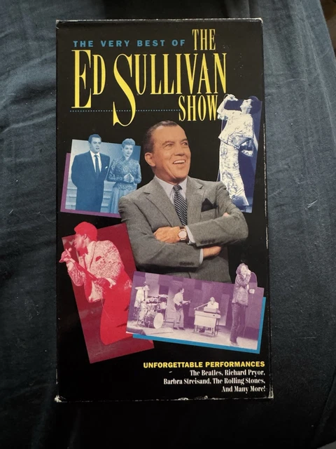 THE VERY BEST Of The Ed Sullivan Show VHS VCR Video Tape Used Movie £4. ...