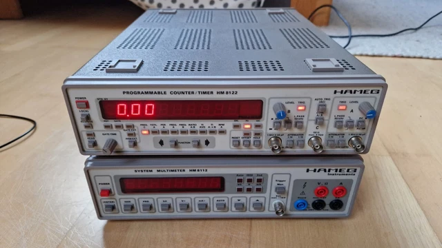 HAMEG HM 8112 Programmable Counter and Mulitmeter EUR 450,00 - PicClick DE