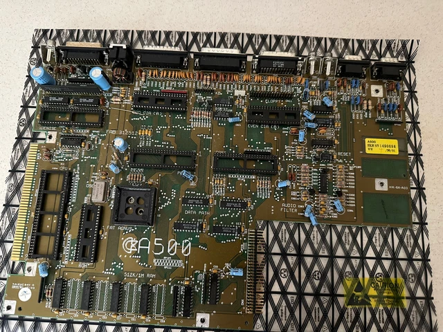 CARTE MÈRE AMIGA 500 Rev6a testée fonctionnement-idéal de rechange pas ...
