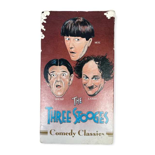 VINTAGE THE THREE Stooges Comedy Classics VHS Tapes £36.50 - PicClick UK