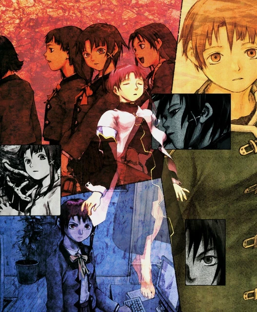 SERIAL EXPERIMENTS LAIN Poster Official Illustrations Lain by Yoshitoshi ABe £13.85 - PicClick UK