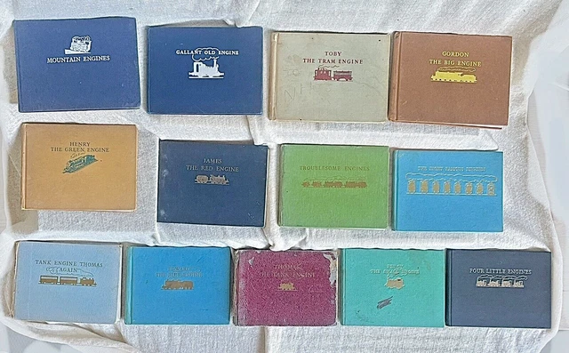 REV W. AWDRY [9 FIRST EDITIONS] 13 Thomas Tank Engine bundle VINTAGE ...