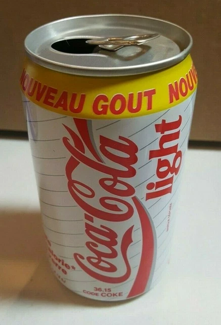 COCA-COLA LIGHT 33CL Can from Canada French Coke can £9.38 - PicClick UK
