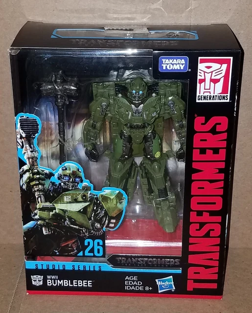 HASBRO TRANSFORMERS GENERATIONS Studio Series 26 WWII BUMBLEBEE Deluxe ...