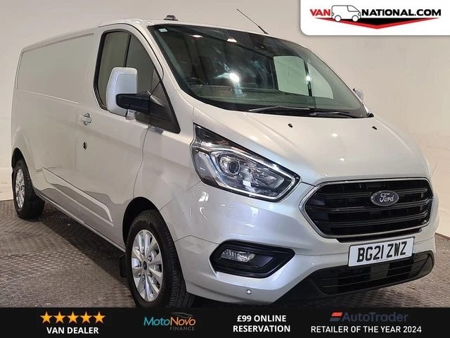 FORD TRANSIT CUSTOM 2.0 300 Ecoblue Limited P/V L2 H1 130 Bhp Lwb ...