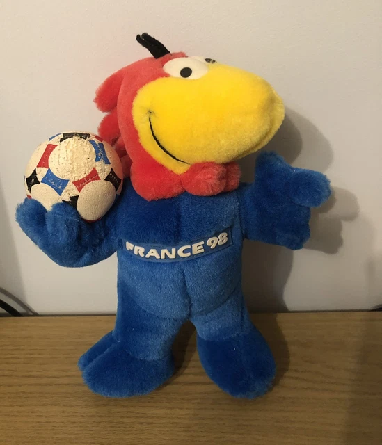 FIFA WORLD CUP France 1998 Official Mascot Footix Plush Toy £19.00 - PicClick UK