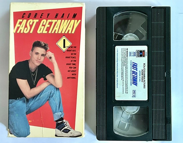 FAST GETAWAY 1991 VHS Corey Haim Cynthia Rothrock, PG-13 RARE £17.27 ...