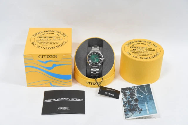 CITIZEN AUTOMATIC LIMITED Edition Green Dial Dress Collection Watch ...