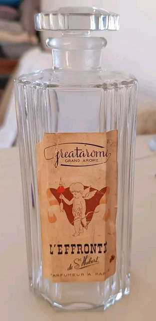 GRAND FLACON DE Parfum Lanvin L'effronté St Hubert Ancien EUR 40,00 ...