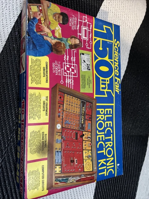 RADIO SHACK SCIENCE Fair 150 In1 Electronic Project Kit 28-248 1976 ...