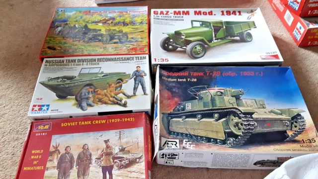 5 X 1/35 Russian Ww2 Kits. £91.20 - PicClick UK