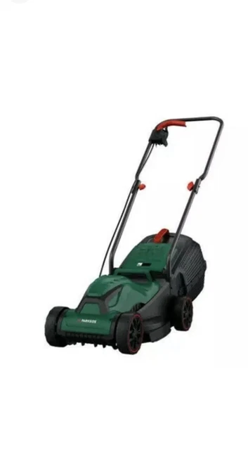 PARKSIDE ELECTRIC TURBOLAWNMOWER Corded Lawn Mower 1300w 30 Litre box £ ...