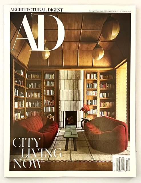 AD ARCHITECTURAL DIGEST City Living Now October 2025 $13.30 - PicClick CA